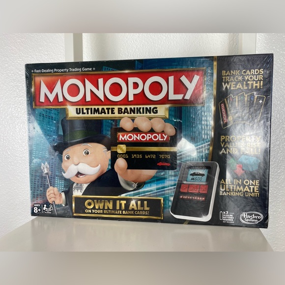 Monopoly | Games | Monopoly Ultimate Banking Board Game New Package ...